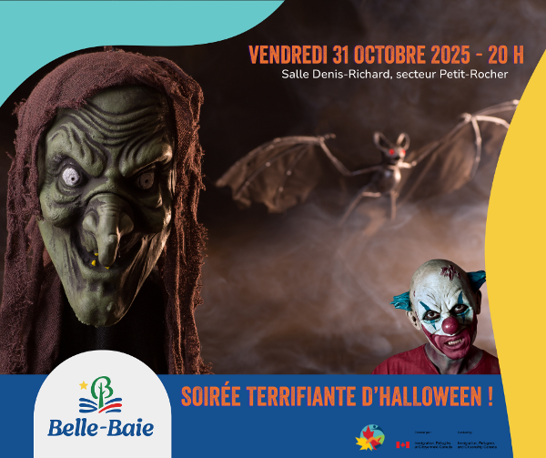 Soirée Halloween à Belle-Baie - Société Culturelle Régionale Népisiguit - TicketAcces.net
